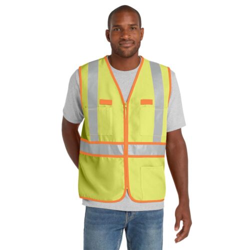 CornerStone® - ANSI 107 Class 2 Dual-Color Safety Vest - iCandee Marketing